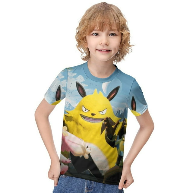 Palworld T-shirts for Teen Boys Girls Tee Shirts Soft Summer Tops ...