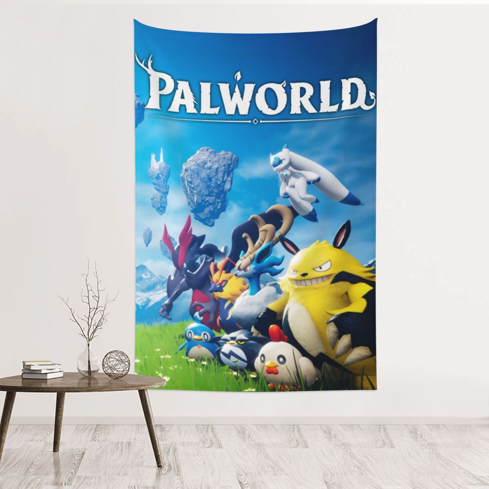 Palworld Tapestry Wall Hanging Home Decoration Wall Blanket Dormitory ...