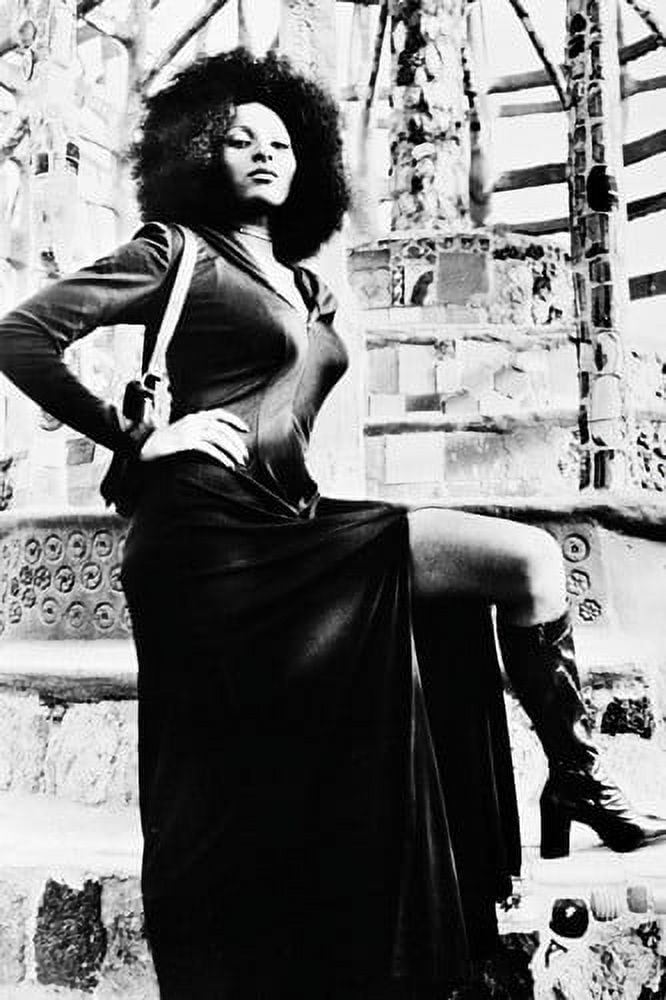 Pam Grier Cool Leggy Pose Foxy Brown 24x36 Poster - Walmart.com