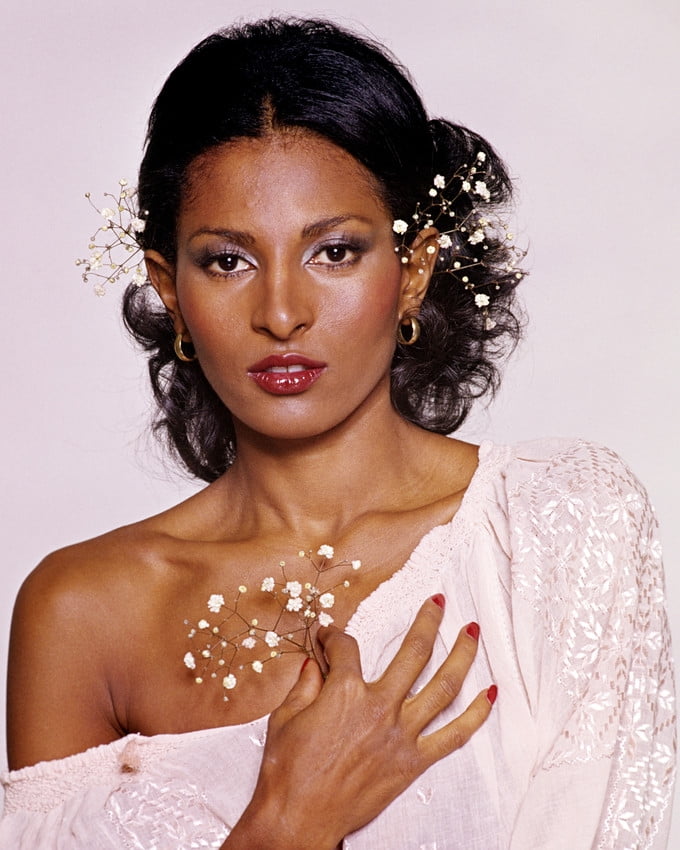 Pam Grier Elegant Studio Portrait 1970's 24X36 Classic Hollywood Poster ...