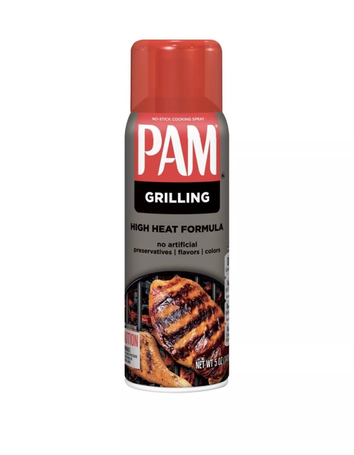 Pam No-Stick Cooking Spray DEF29 - Grill - For High Temperature - Net ...