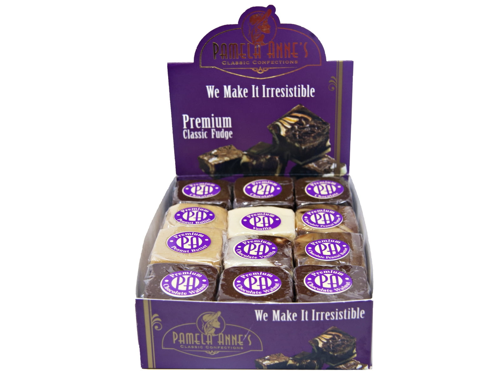 Pamela Anne's Premium Classic Fudge, 24-Pack, 2 oz. Individually ...