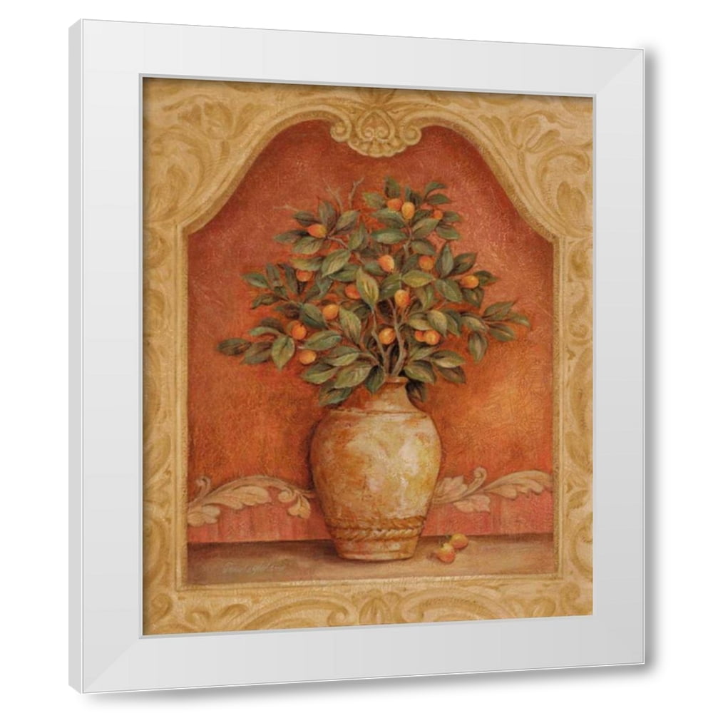 Pamela Gladding 12x14 White Modern Wood Framed Wall Art Titled - Sienna ...