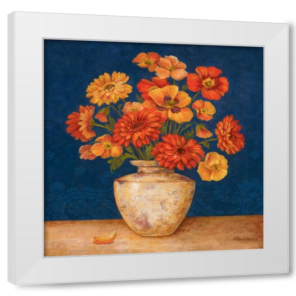 Pamela Gladding 15x15 White Modern Wood Framed Wall Art Titled ...