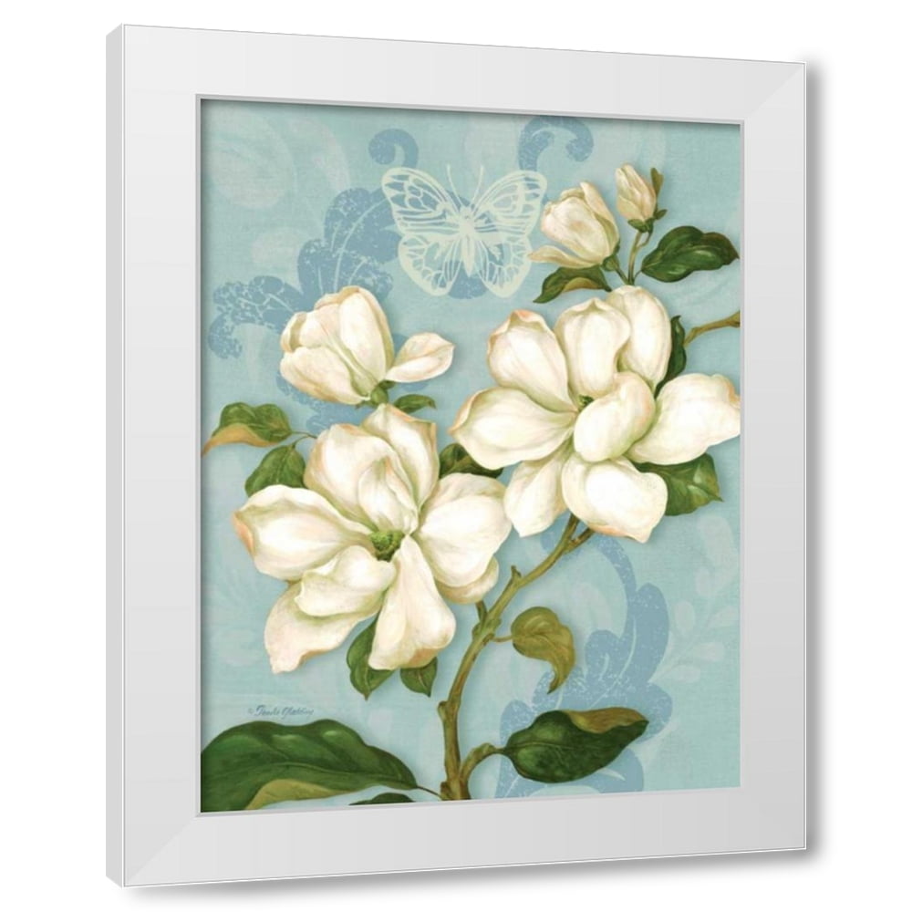 Pamela Gladding 15x18 White Modern Wood Framed Wall Art Titled ...