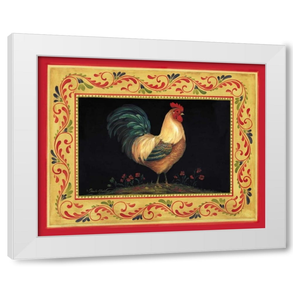 Pamela Gladding 18x15 White Modern Wood Framed Wall Art Titled ...