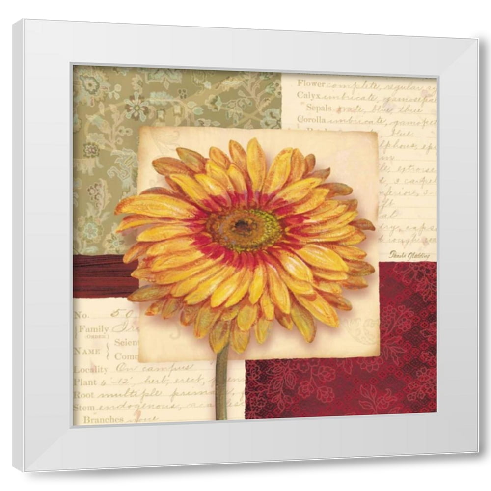 Pamela Gladding 20x20 White Modern Wood Framed Wall Art Titled - Bella ...