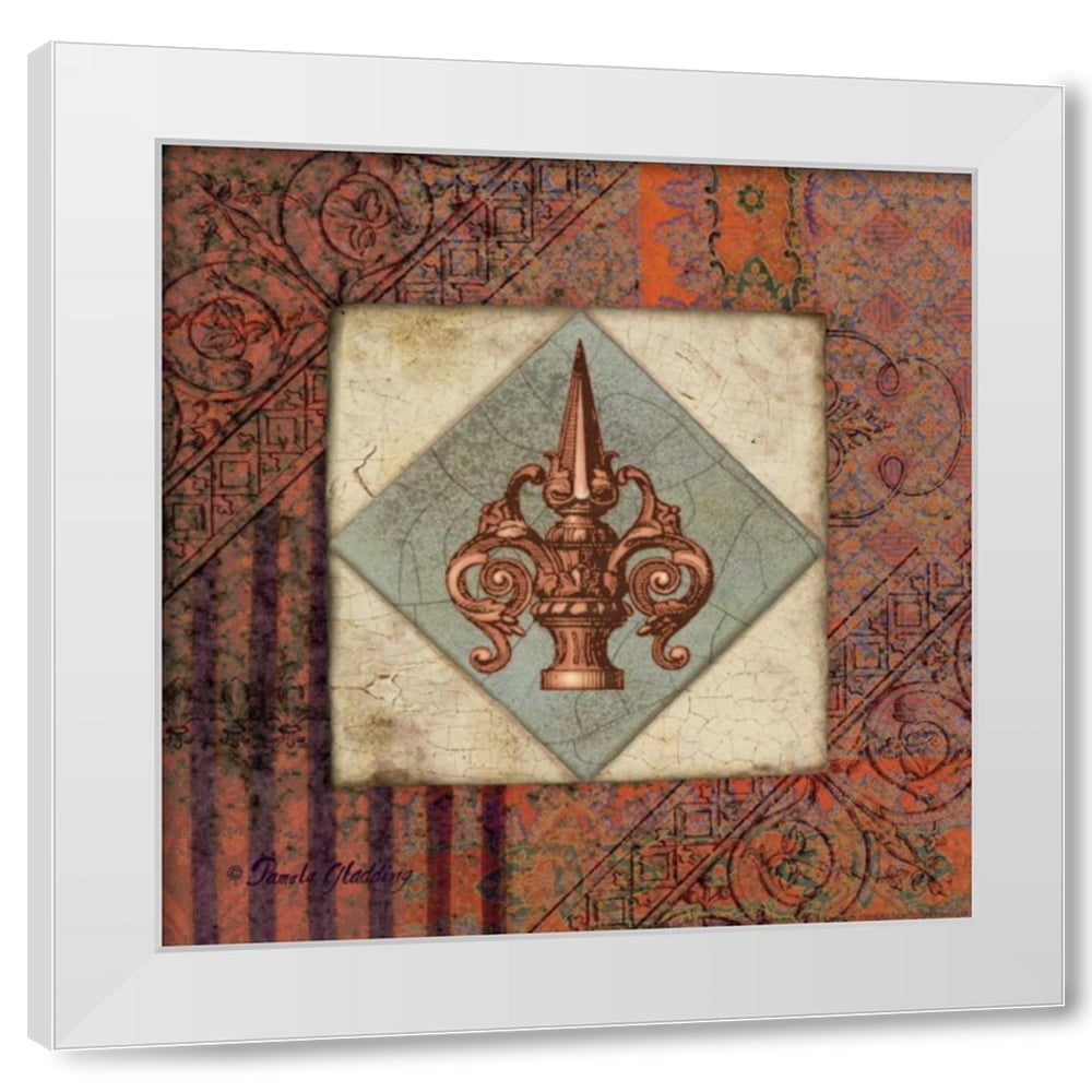 Pamela Gladding 26x26 White Modern Wood Framed Wall Art Titled - Gray ...