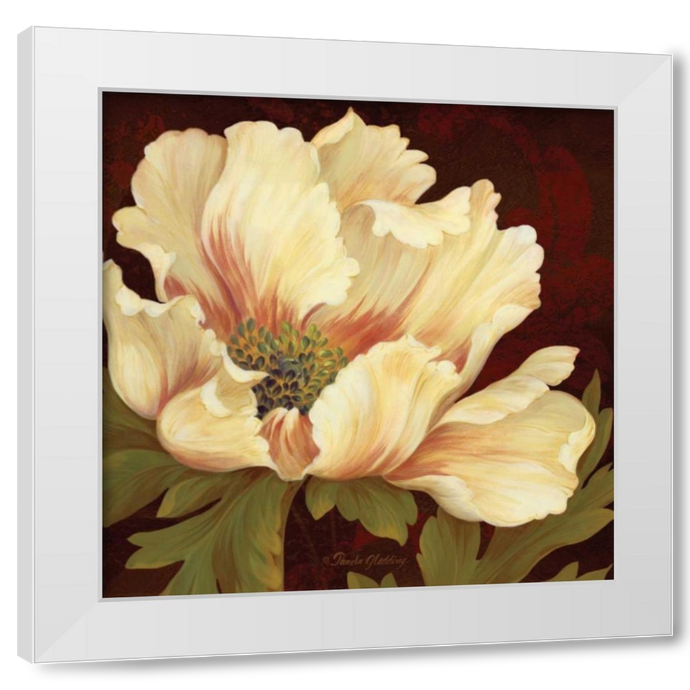 Pamela Gladding 26x26 White Modern Wood Framed Wall Art Titled - Il ...
