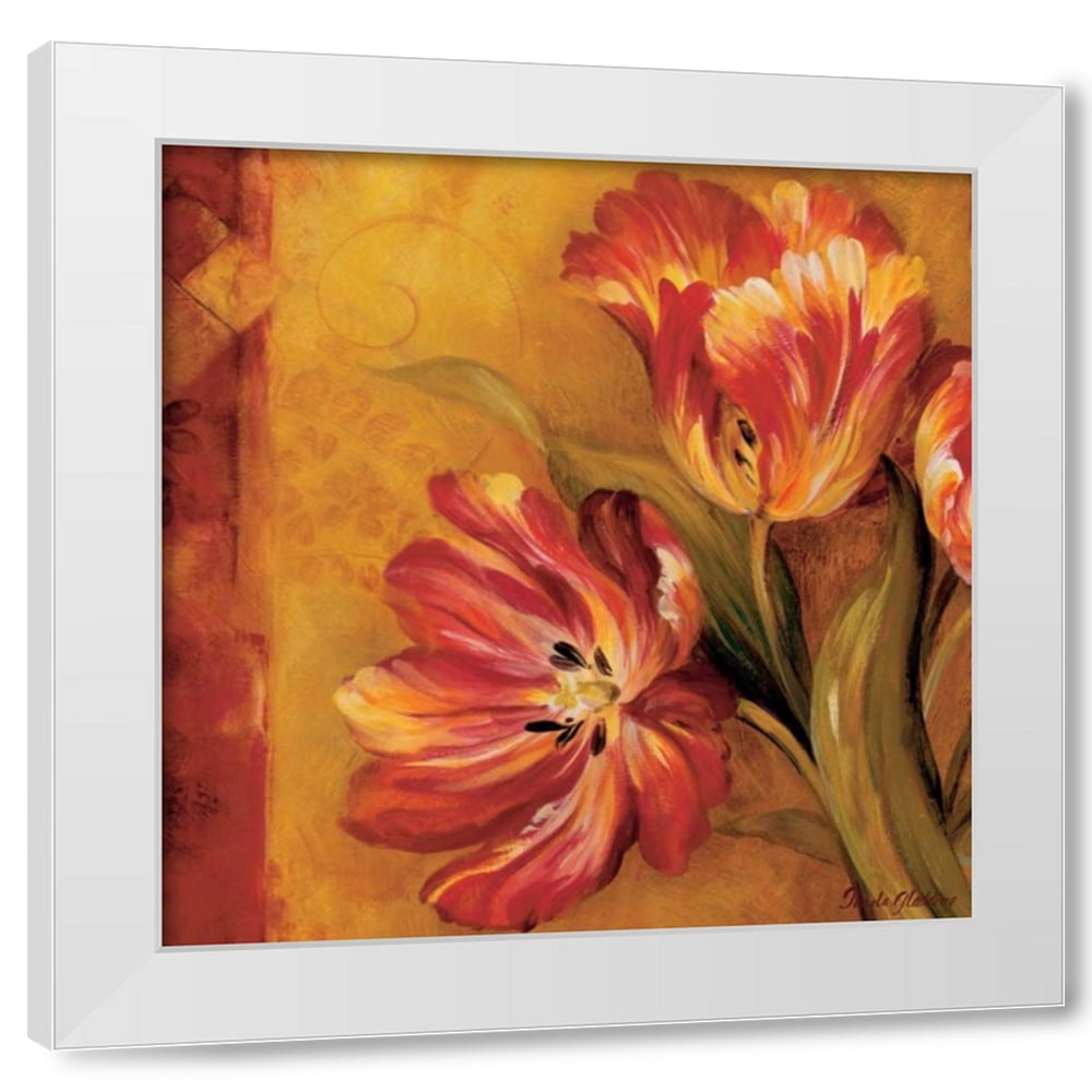 Pamela Gladding 26x26 White Modern Wood Framed Wall Art Titled ...