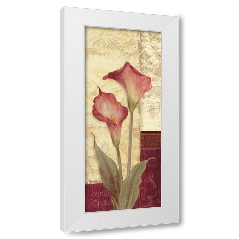 Pamela Gladding 8x14 White Modern Wood Framed Wall Art Titled - Quattro ...