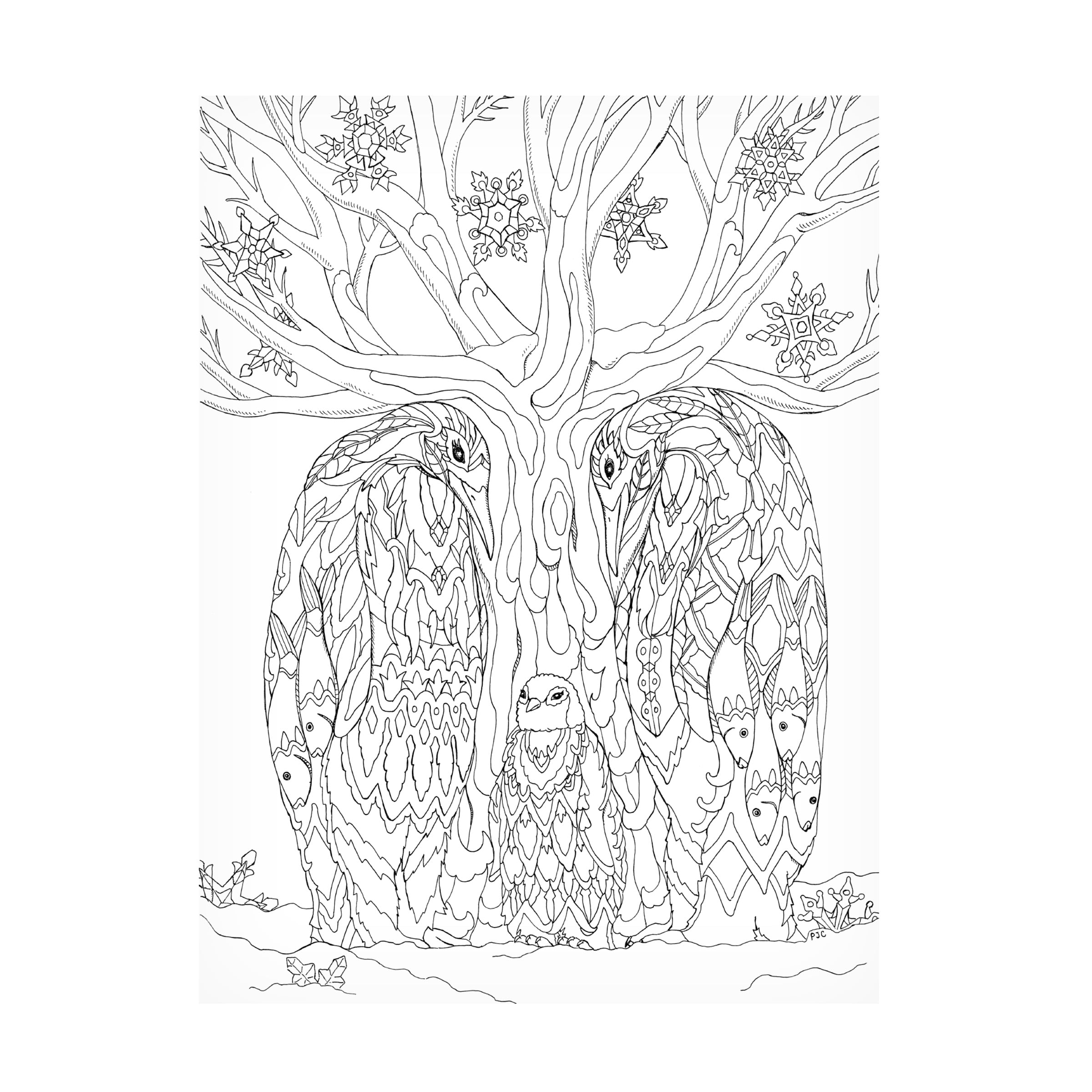 Pamela J Smart 'Family Tree' Canvas Art - Walmart.com