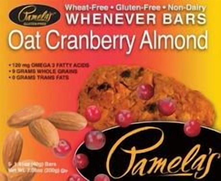 Pamela's Oat Cranberry Almond Bars (6x5 Ct) - Walmart.com
