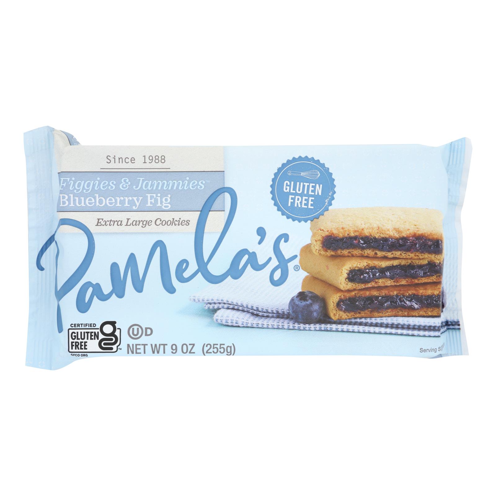 Pamela's Products - Figgies and Jammies Cookies - Blueberry and Fig ...