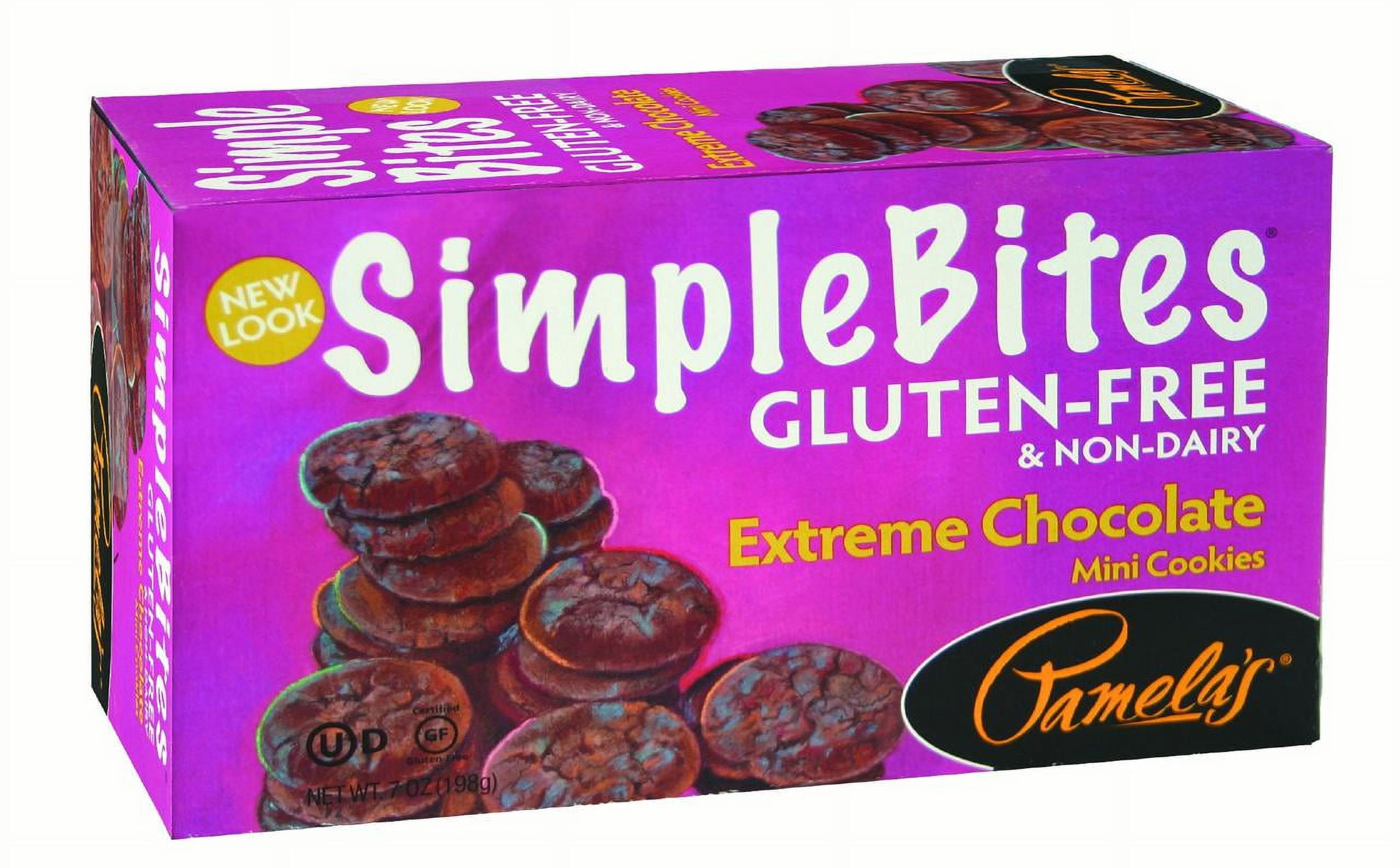 Pamela's Simple Bites Mini Cookies, Extreme Chocolate, 7 Oz - Walmart.com