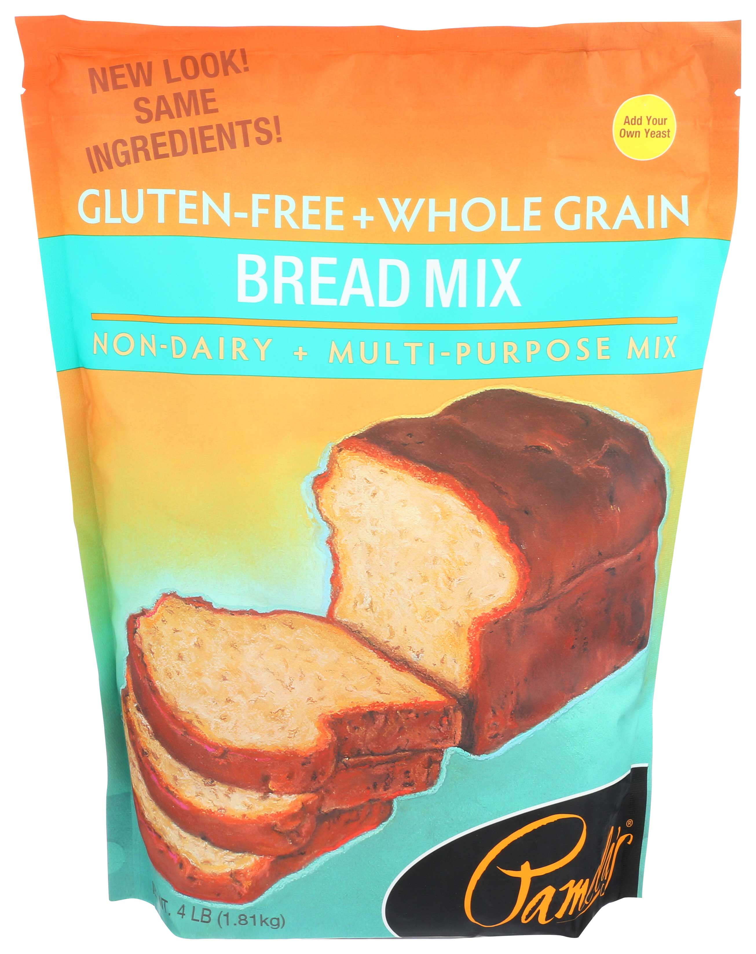 Pamelas Products Bread Mix, 4 Pound -- 3 per case. - Walmart.com