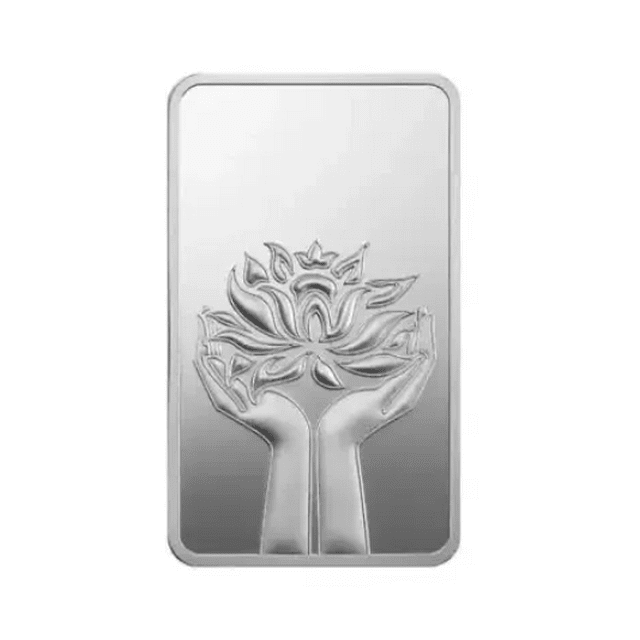 Pamp MMTC Lotus 50 Gram Silver Bar - In Assay - Walmart.com