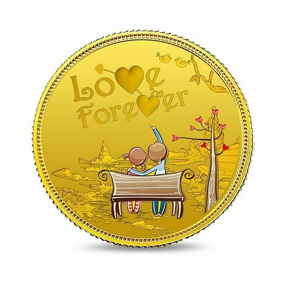 Pamp MMTC Love Forever 5 Gram Colorized Gold Round - In Assay - Walmart.com