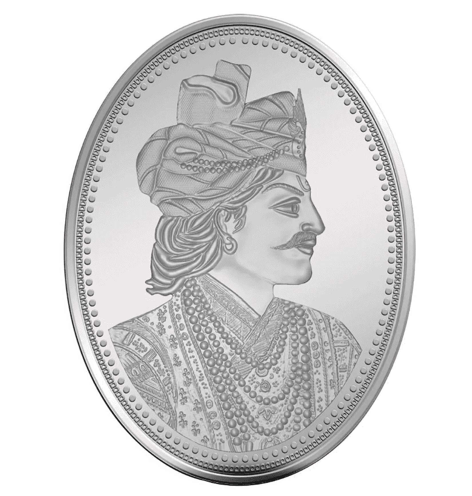 Pamp Mmtc Prince Oval Shaped 50 Gram Silver Coin - in card - Walmart.com