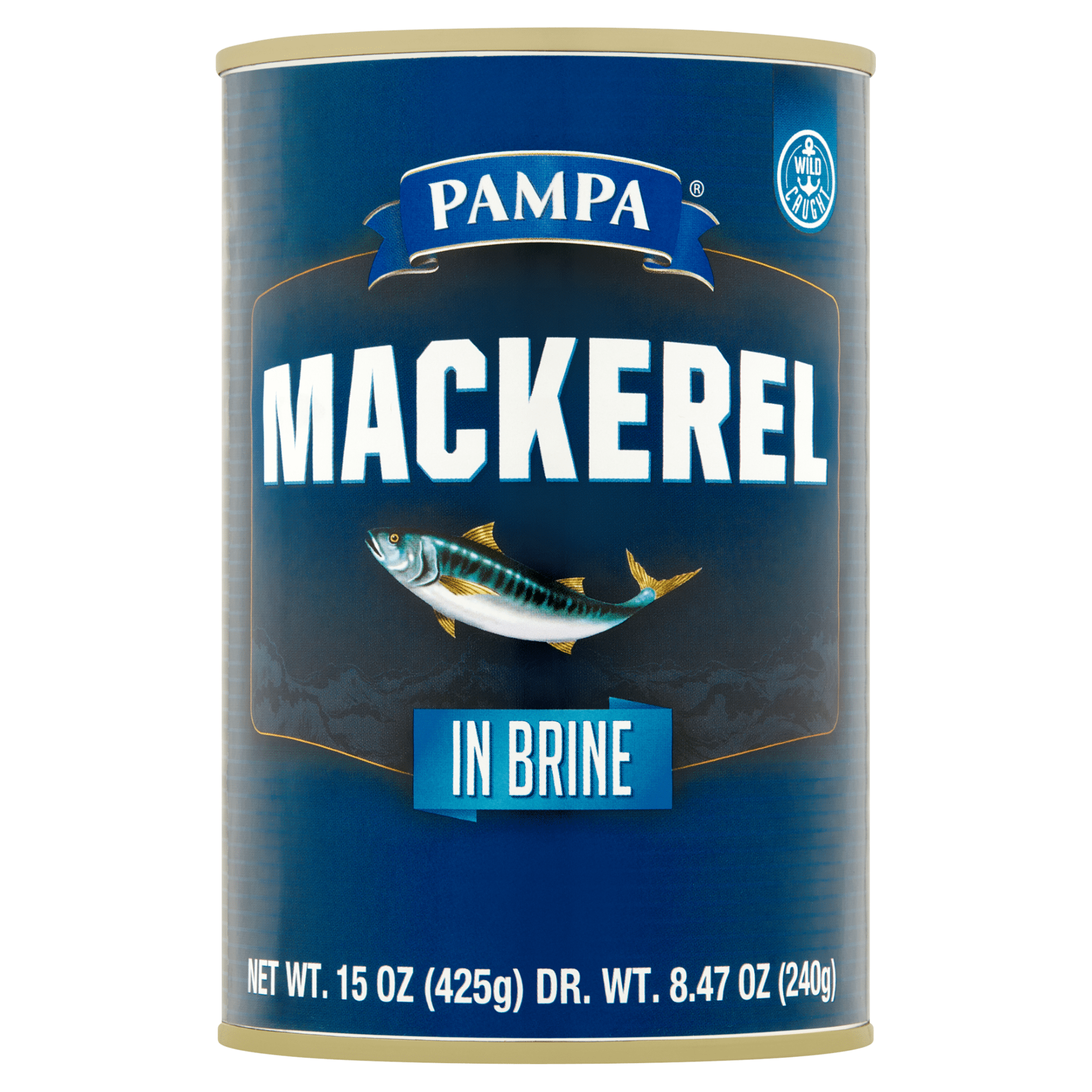 Pampa Mackerel in Brine, 15 oz Can - Walmart.com