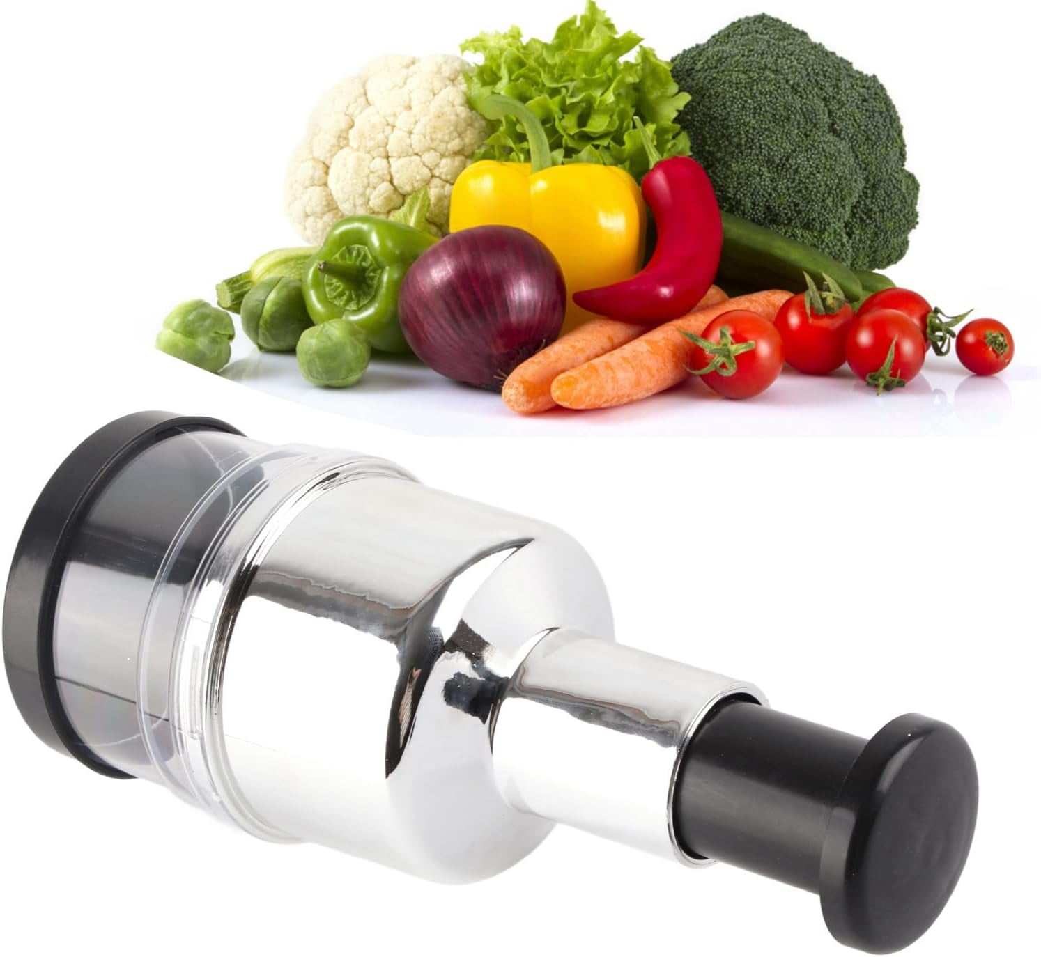 Pampered Chef Chopper,Food Chopper Manual Hand,Stainless Steel ...