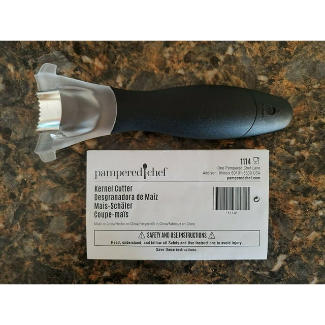 Pampered Chef Corn Kernel Cutter - Corn Peeler Thresher Stripper with ...