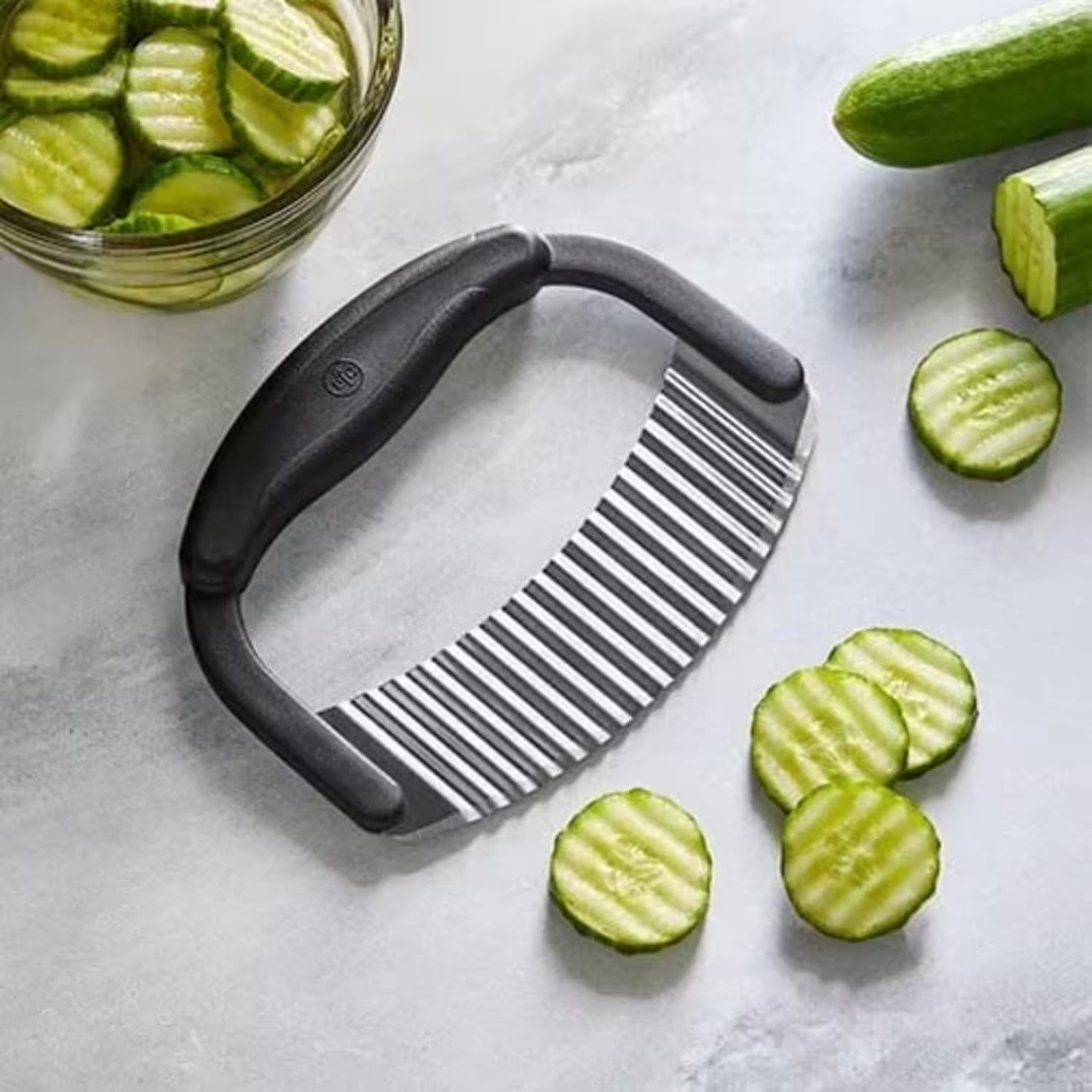 Pampered Chef Crinkle Cutter #1063 - French Fry Slicer, Vegetable ...