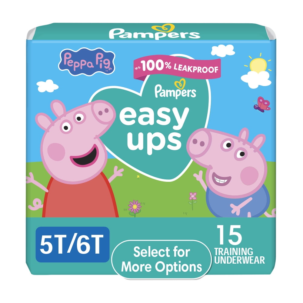 Pampers Easy Ups My Little Pony Potty Training Pants Girls 5T-6T, 15 ...