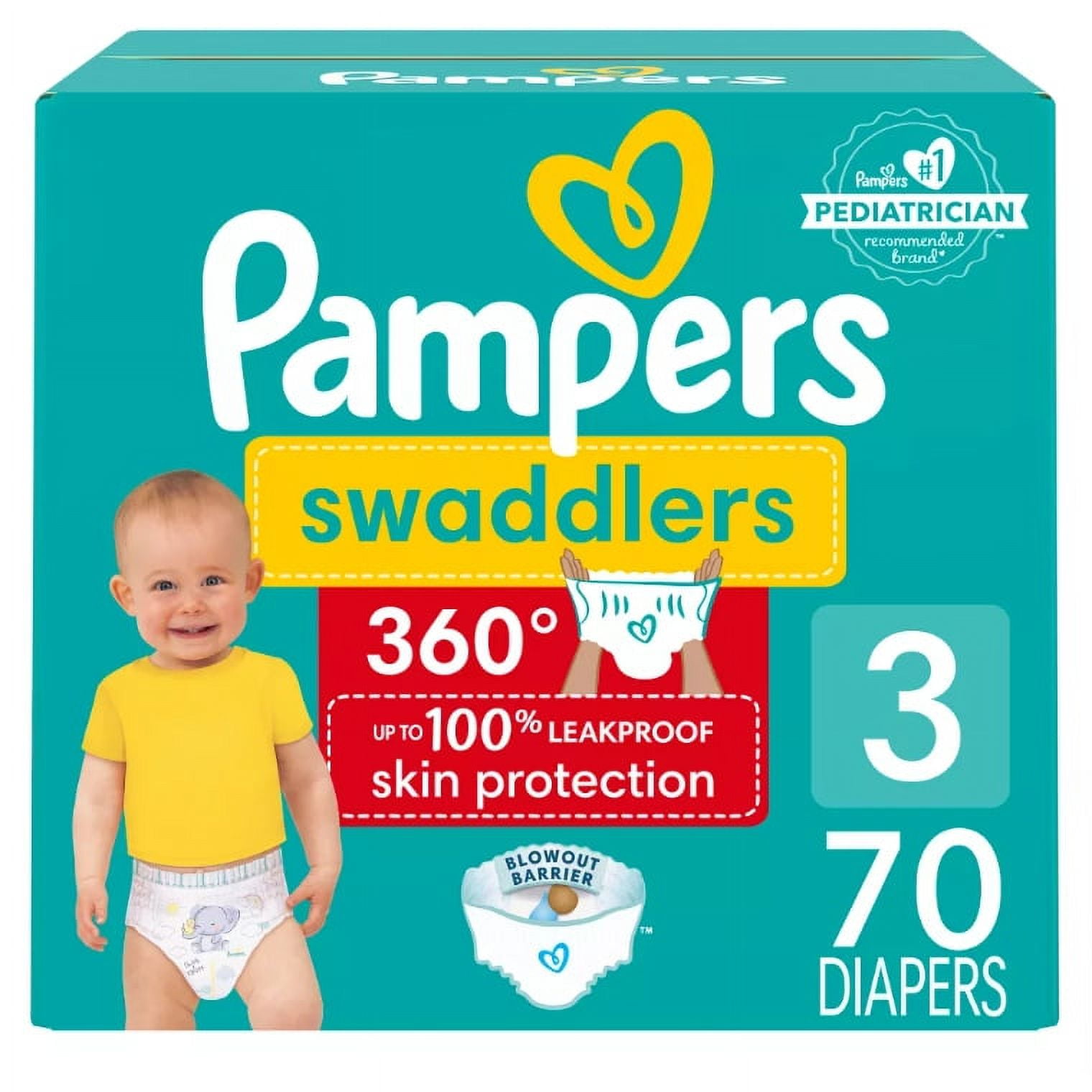 Pampers Swaddler 360 Super Disposable Baby Diapers - Walmart.com Pampers Swaddler 360 Super Disposable Baby Diapers - Walmart.com