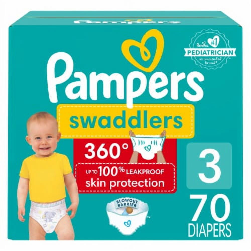 Pampers Swaddlers 360 Pull-On Diapers, Size 3 (16-28lbs) - Walmart.com