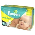Pampers Swaddlers Size 2 Diapers, 32 Count, Blankie Soft Comfort ...