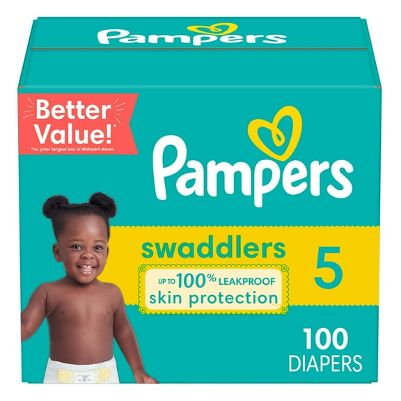 Free Shipping! Pampers Leak Protection Diaper Size 8 38 Count with ...