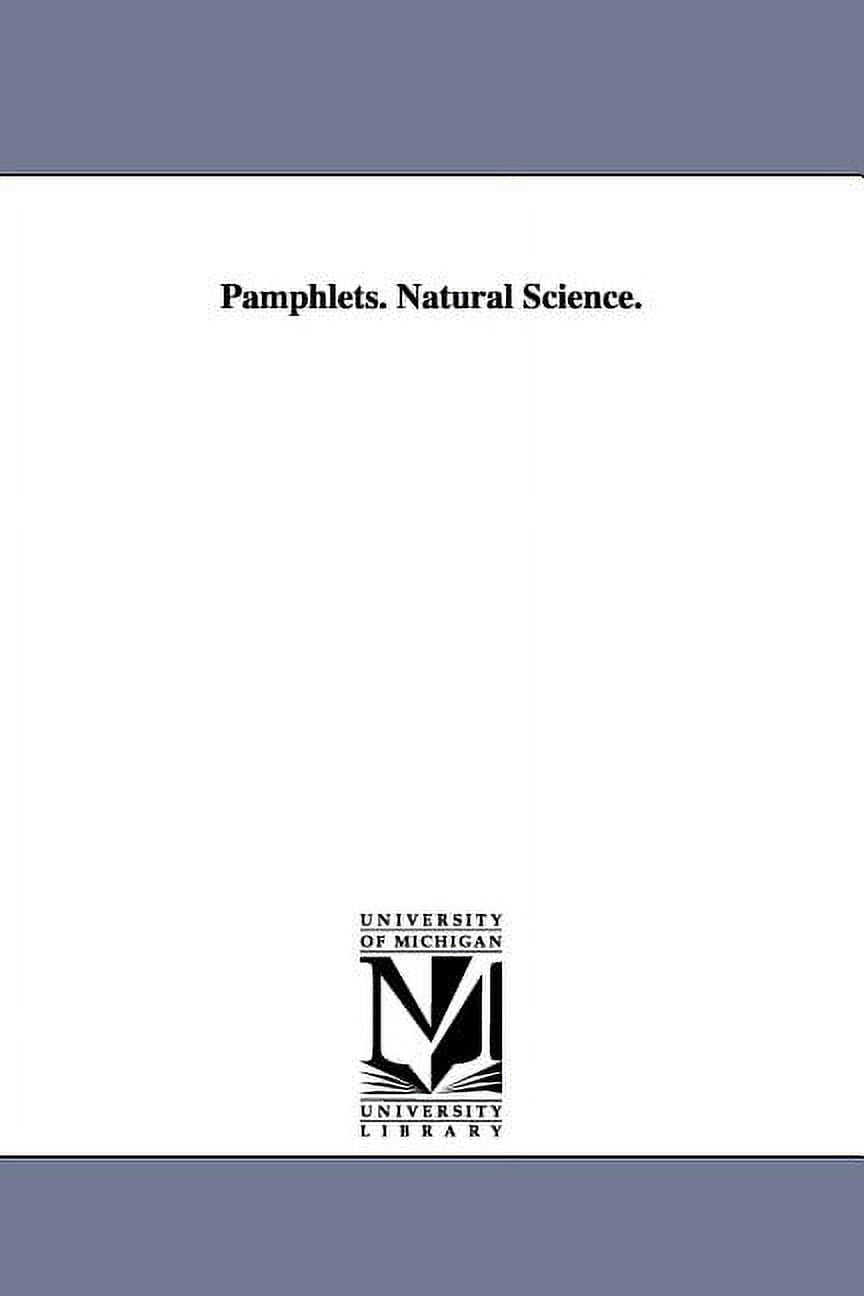 Pamphlets. Natural Science., (Paperback) - Walmart.com