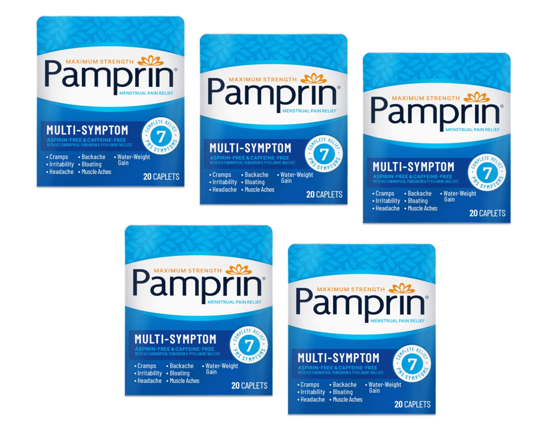 Pamprin Maximum Strength Powerful Medication for Multi-Symptom ...