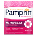 Pamprin Maximum Strength Pain + Energy Menstrual Pain Relief Caplets ...