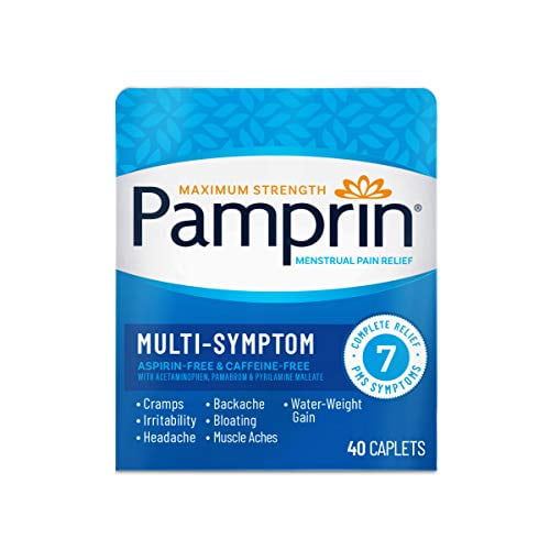 Pamprin Multi-Symptom Formula, with Acetaminophen, Menstrual Period ...