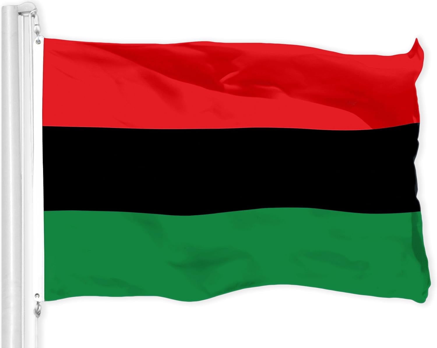 Pan African Flag | 3x5 Ft Double Side | LiteWeave Pro Series Printed ...