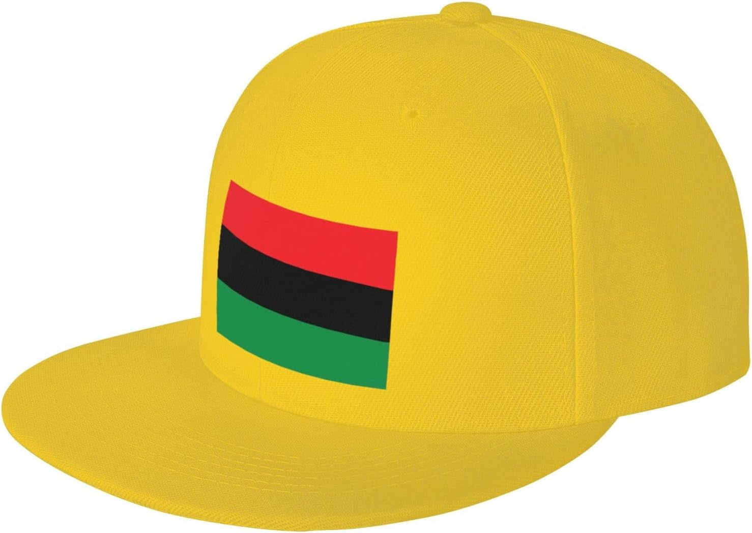 Pan African Flag Baseball Cap for Men Or Women Flat Brim Hat Adjustable ...