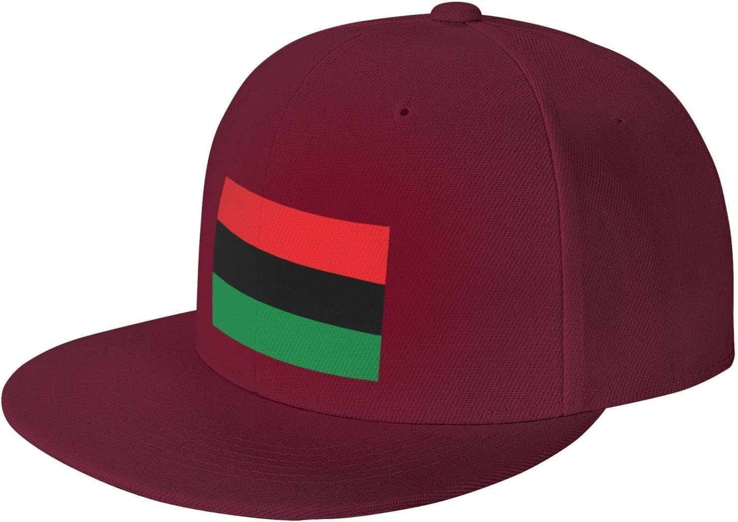 Pan African Flag Baseball Cap for Men Or Women Flat Brim Hat Adjustable ...