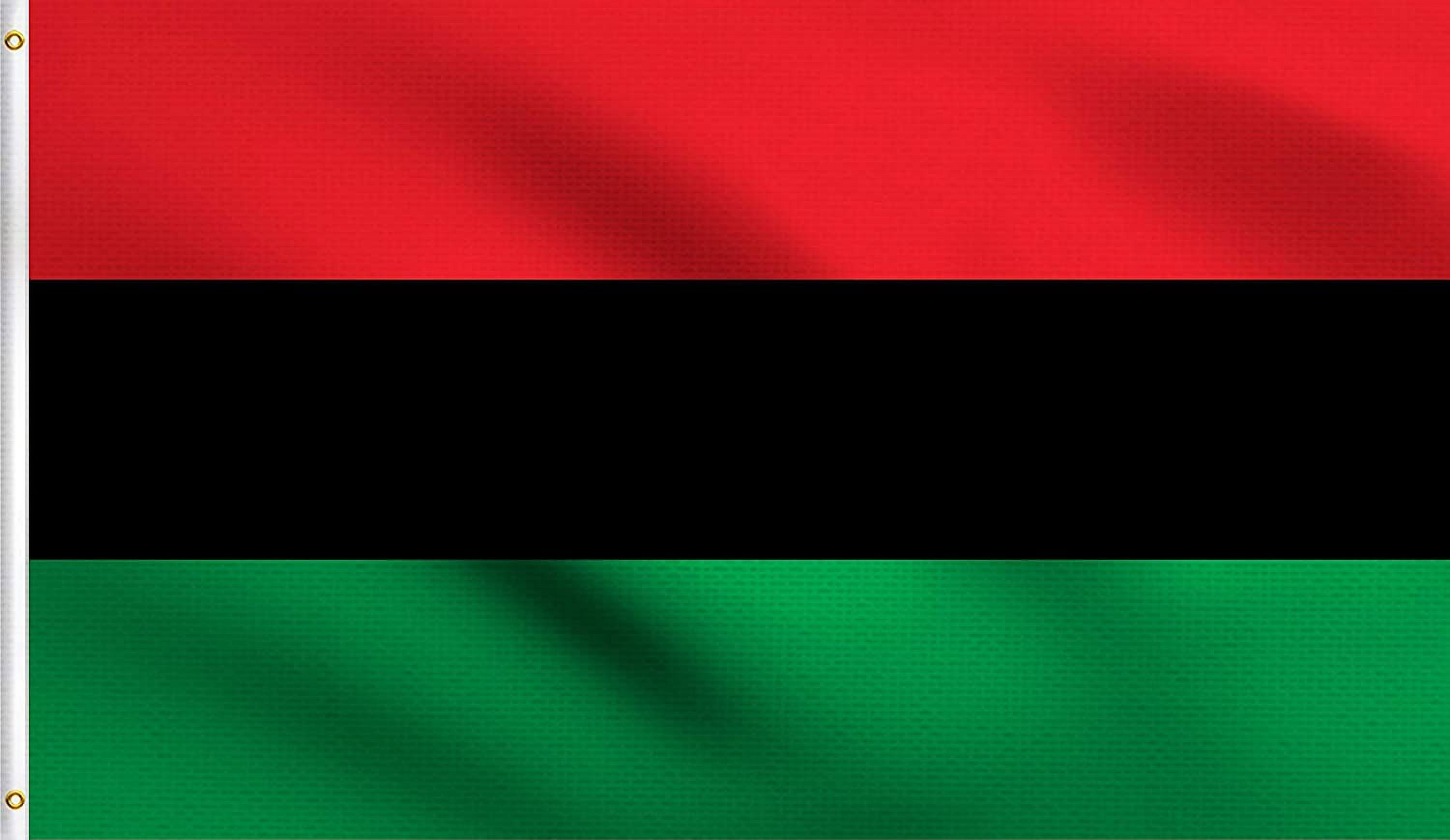 Pan-African UNIA African American Black Liberation Flag 100% Polyester ...