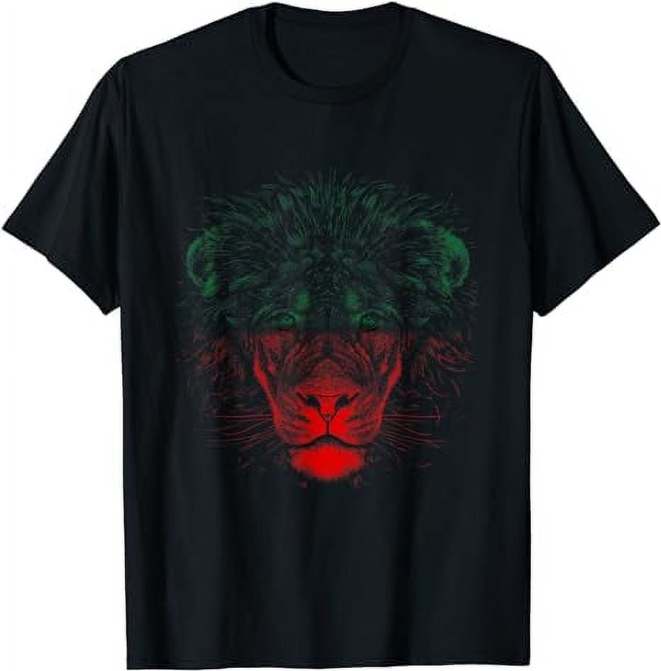 Pan African UNIA Flag Black Liberation Flag Black History T-Shirt ...