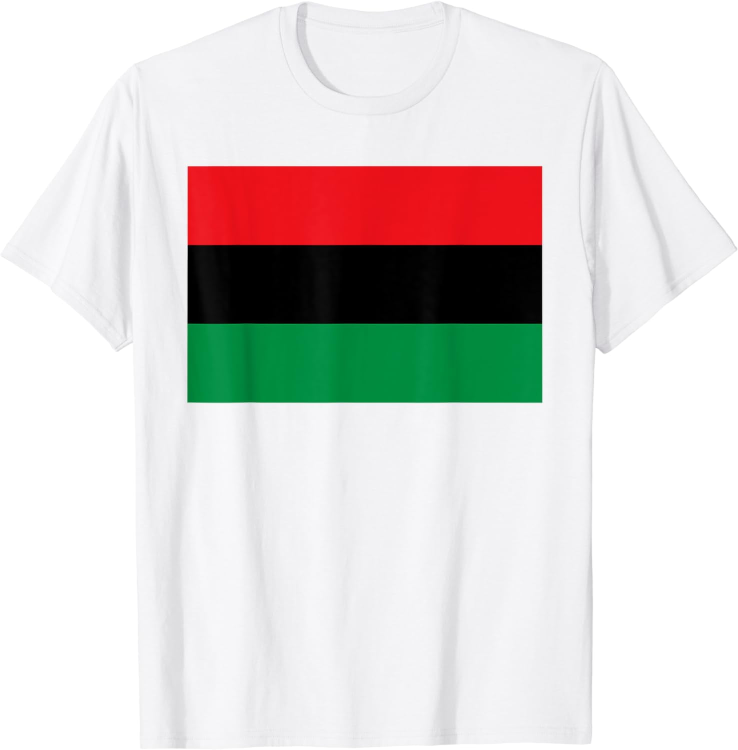 Pan African UNIA Flag Black Liberation flag Afro-American T-Shirt ...