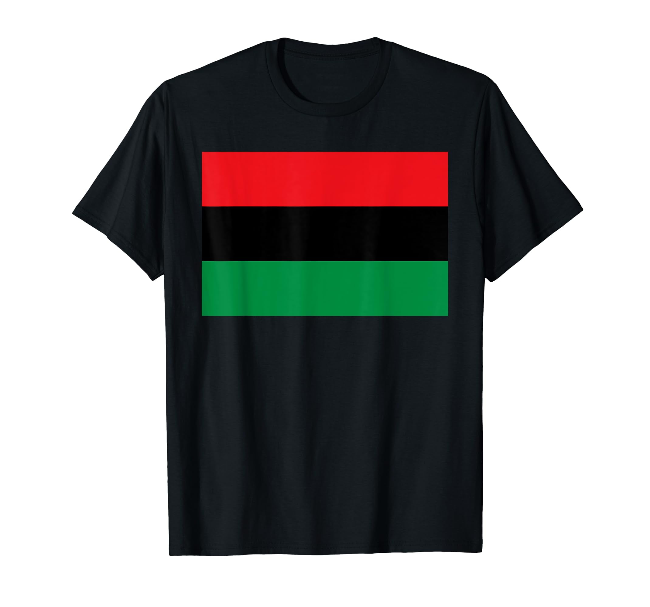 Pan African UNIA Flag Black Liberation flag Afro-American T-Shirt ...