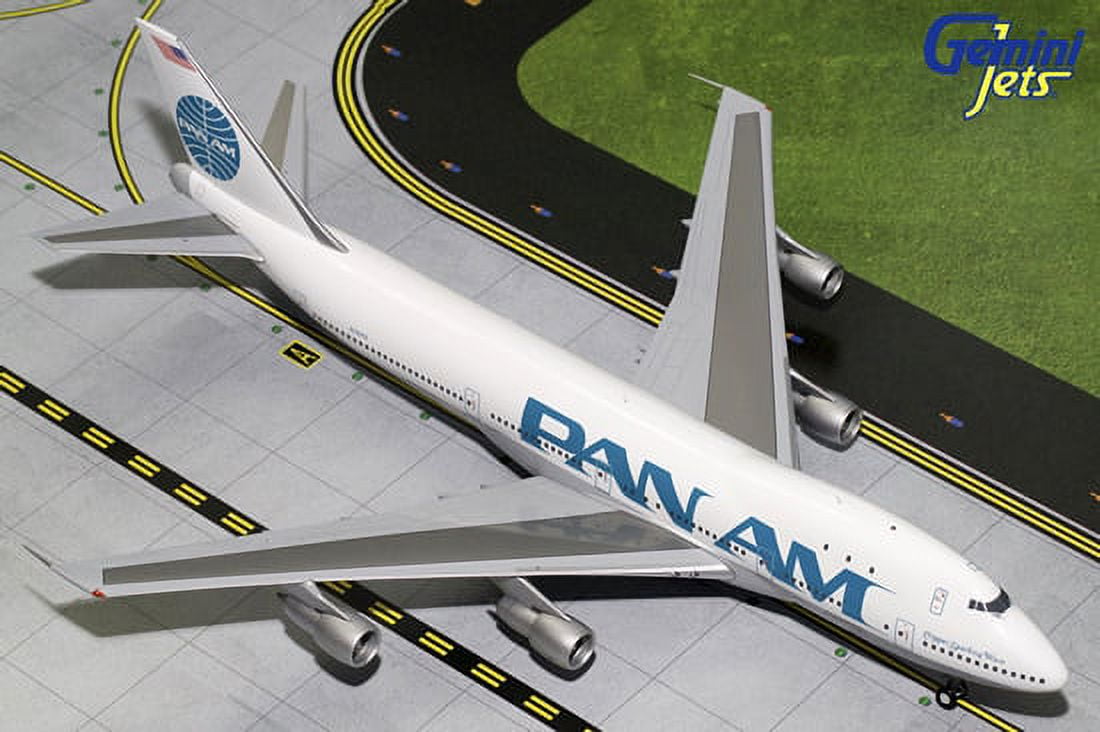Pan Am B747-100 Billboard Livery, Polished N741PA (1:200) - Walmart.com