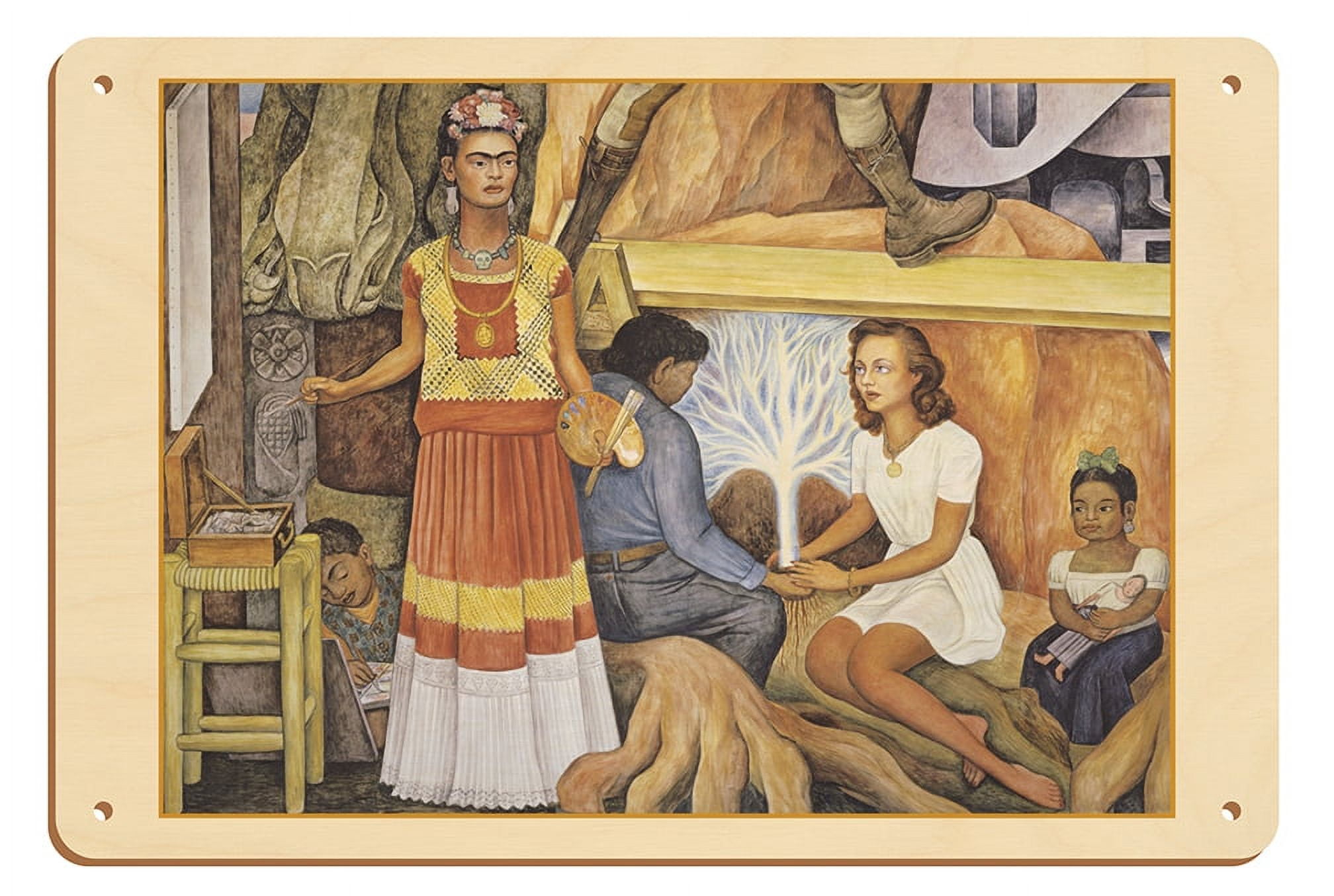 Pan American Unity Mural (Detail Panel 3 Bottom) - From an Original ...