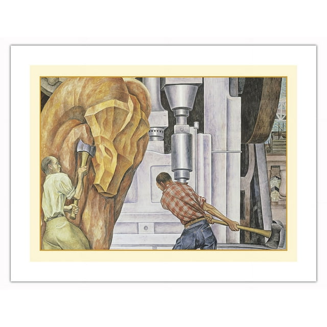 Pan American Unity Mural (Detail Panel 3 Middle) - From an Original ...