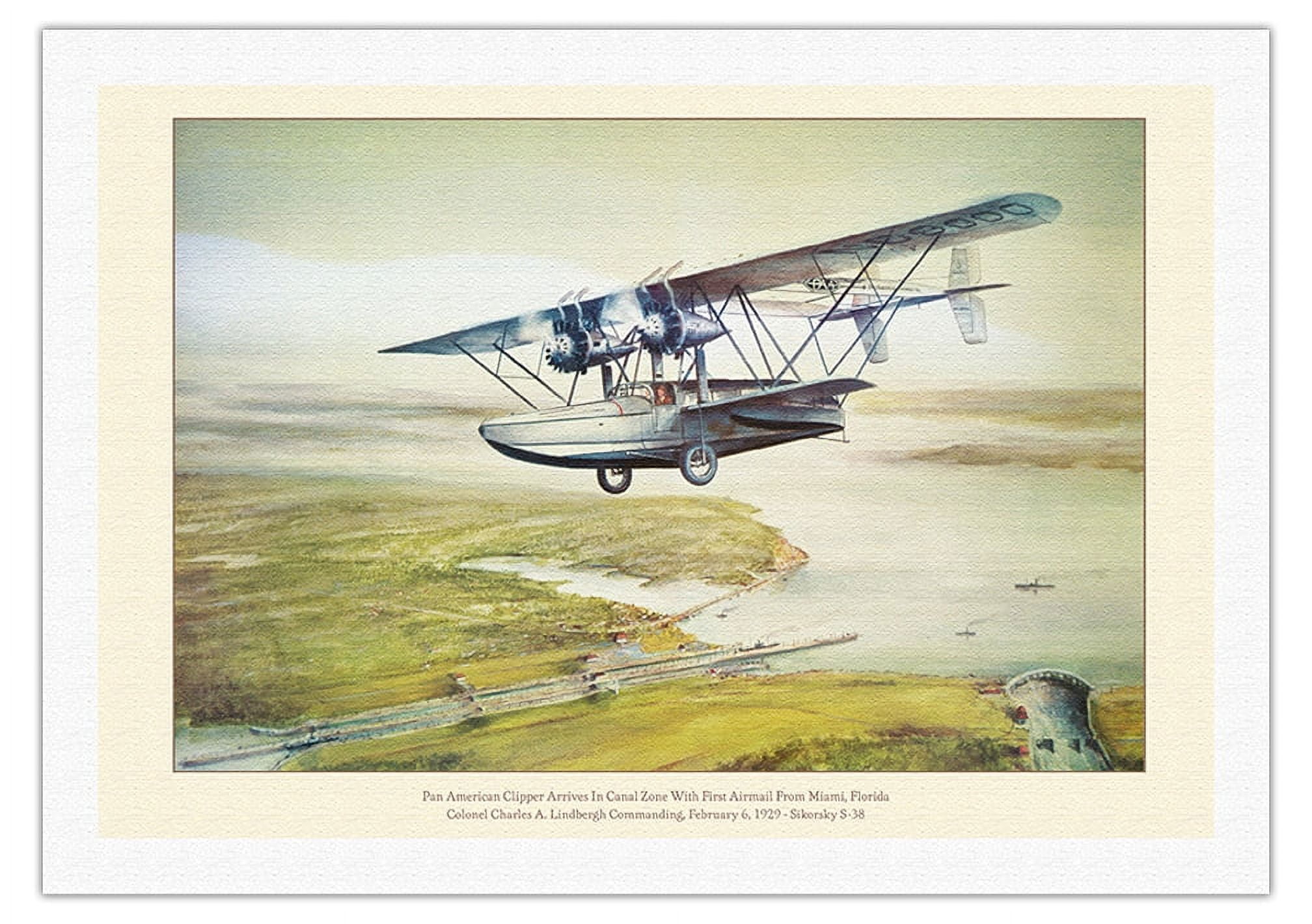 Pan American World Airways - Sikorsky S-38 - First Airmail Flight ...