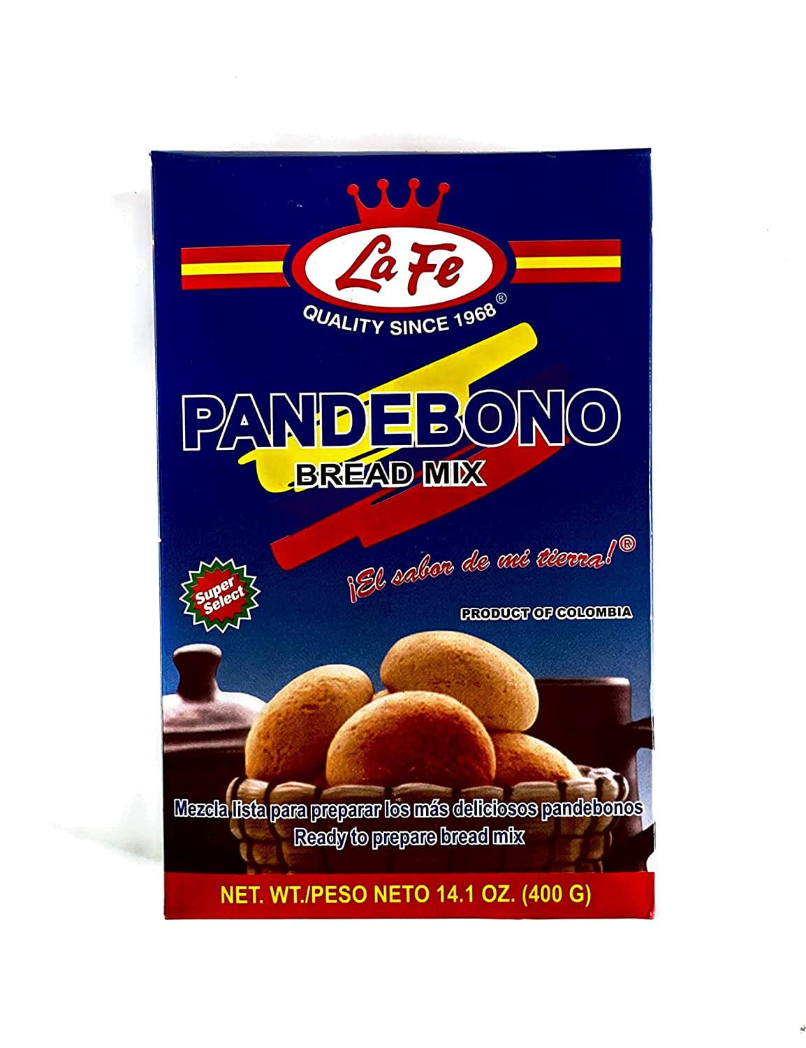 Pan De Bono Colombiano (Typical Colombian Pandebono, 1 Pack) 14.01 Oz ...