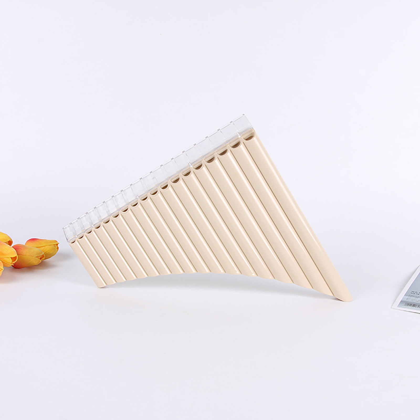 Pan Flute 18 Pipes Pan Pipe Instrument Key of C for Beginners Learning ...