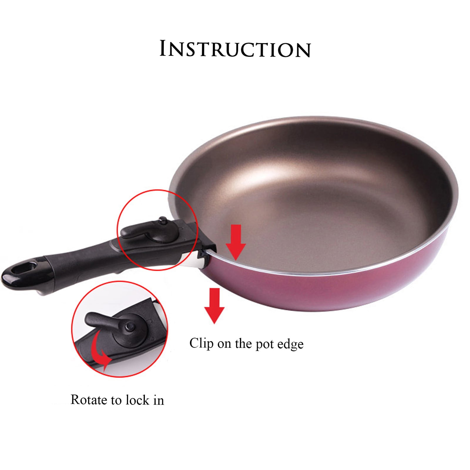 Pan Handler,Pan Handle -scald Dish Tableware Clamp Pan Handler Clamp ...